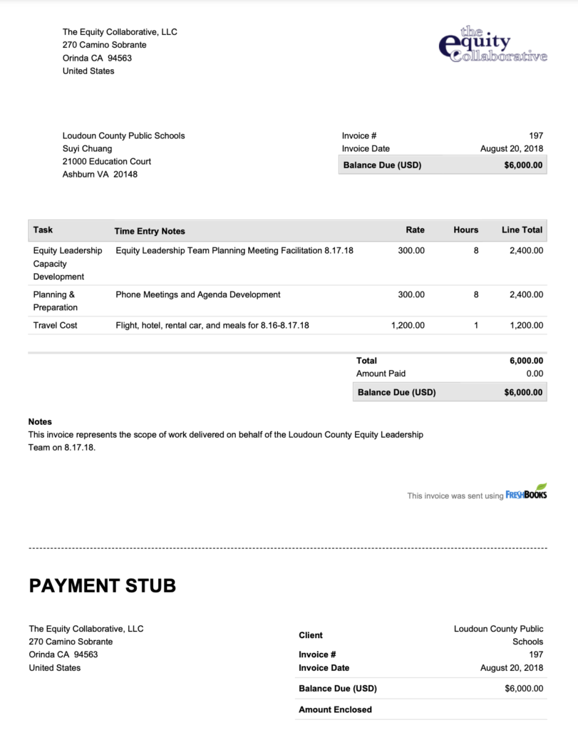 Loudoun County FOIA Request #1: The Equity Collaborative